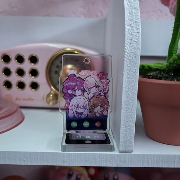 Project Sekai | Group Phone Charm Standee - Etsy