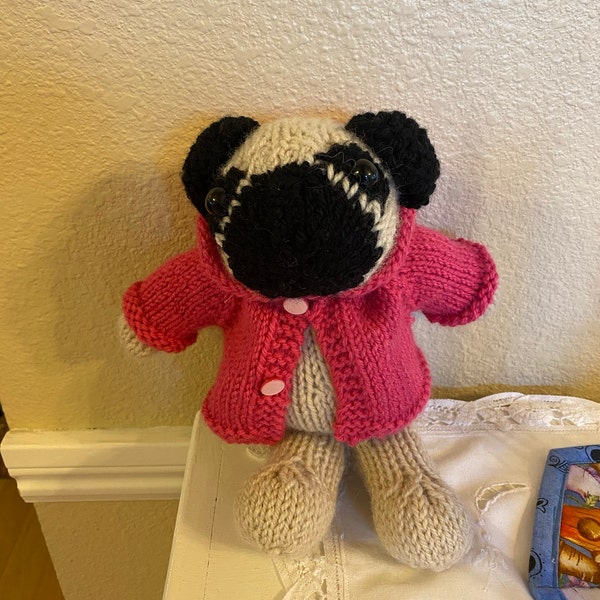 Chipmunk Knitting Pattern - Etsy