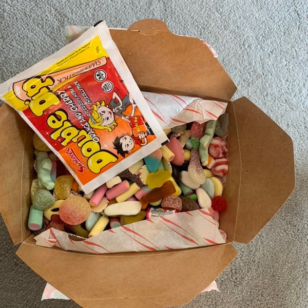 50 X Haribo Maoam Stripes STRAWBERRY Flavour - Etsy