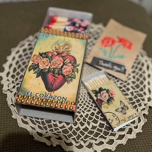 Blue Chinoiserie Matchbox Set of 5 - Etsy