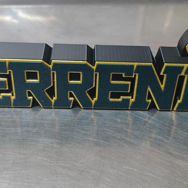 Personalized Football Player Name With Running Back- Gift - Football - Etsy