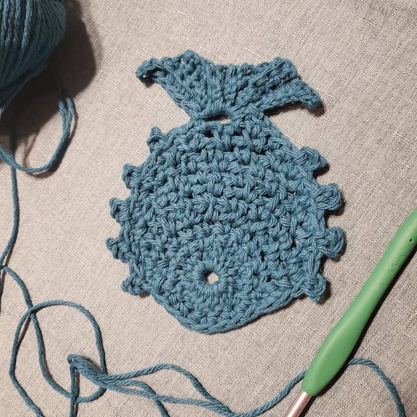 Crochet Pufferfish NEW PATTERN PDF Soap Coaster,no Sew,tropical Fish ...