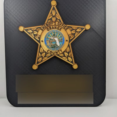 Orange County Florida Sheriff Badge SVG, Sheriff's Officer Star Vector ...