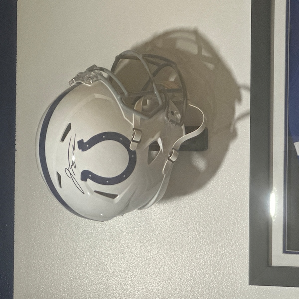 Full Size Helmet Holder, NFL, Mount, Hanger, Screw Mount, Football ...
