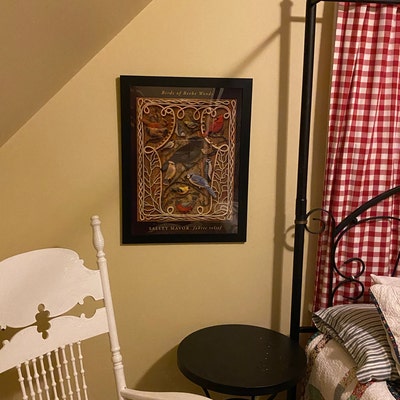 18 X 24 Poster Birds of Beebe Woods Printed Reproduction of Bas-relief ...