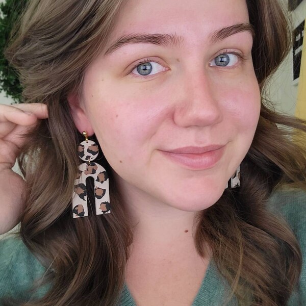 THE LISA Clay Earrings Set of 3 Polymer Clay Earrings Handmade Knot ...