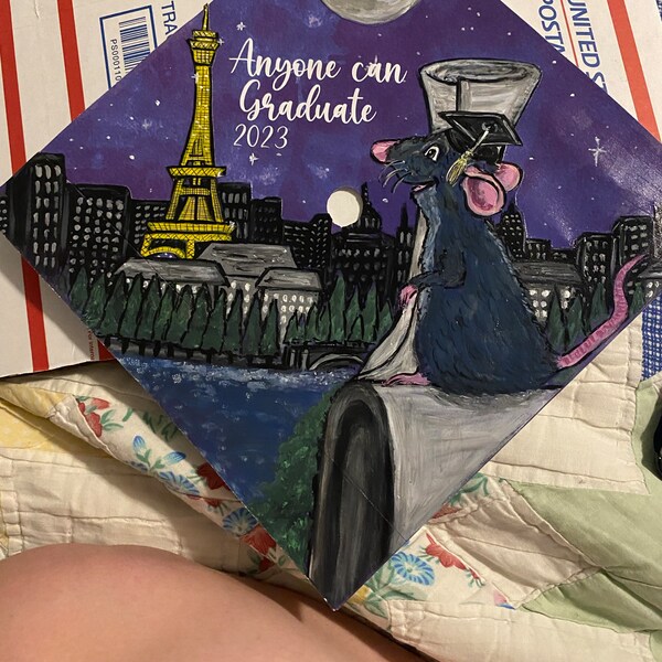 Hand Painted Toy Story Theme Graduation Cap Topper - Etsy