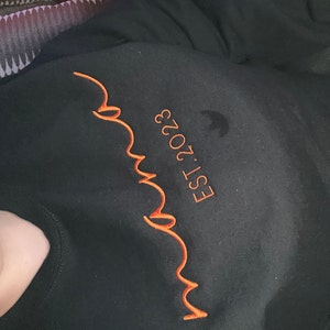 Personalized Logo Embroidered Sweatshirt, Custom Business Logo ...