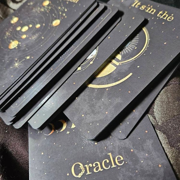 Cosmic Timing Oracle Deck. Daily Oracle Prediction Cards - Etsy