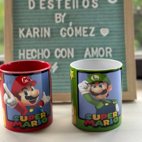 12 Mug Design Bundle Super Mario Bros Template Sublimation - Create ...