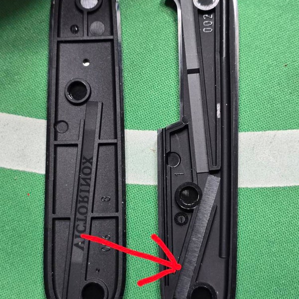 Custom Modified Deep Grain Effect Victorinox 91mm Plus Scales + Clip ...