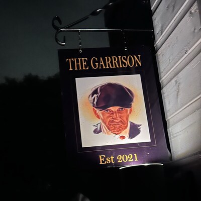 The Drunken Duck Personalised Swinging Custom Made Hanging Pub and Bar ...