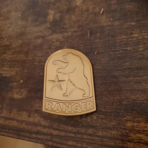 NCR Ranger Hat Pin and Insignia Stickers - Fallout New Vegas Inspired ...