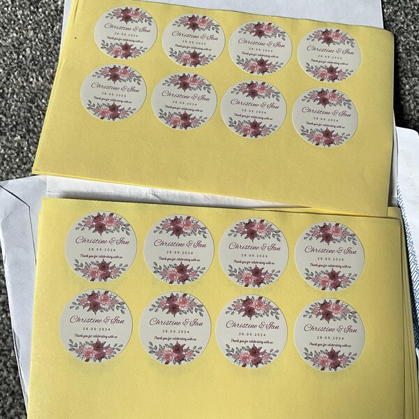 25x Personalised Chocolate Wedding Favours, Walima Favours, Zamzam ...