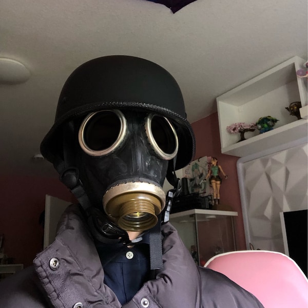 Black GP5 Gas Mask, Ukrainian Army Surplus (bag Included) - Etsy
