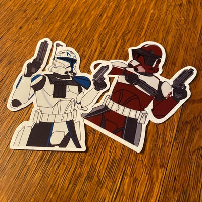 Defective Clones Helmets TBB Sticker Sheet - Etsy