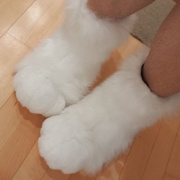 Kemocube's Fursuit Slim Sock Paws Pattern - Digital PDF Download - Etsy