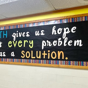 Back to School Bulletin Board Amazing Things Happen Here Bulletin Board ...
