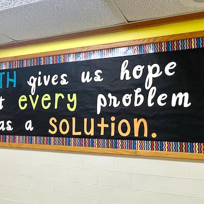 Math Bulletin Board Kit Back to School Bulletin Board Math Classroom ...