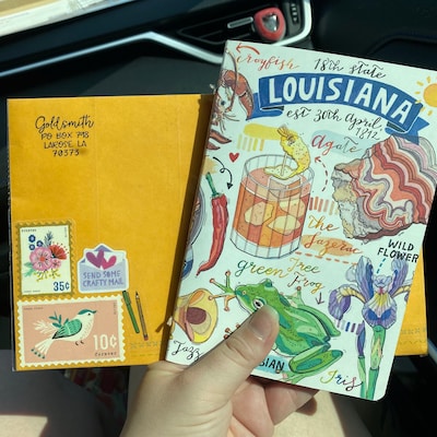Louisiana Notebook, State Symbols, Blank Journal, New Orleans, Notes ...