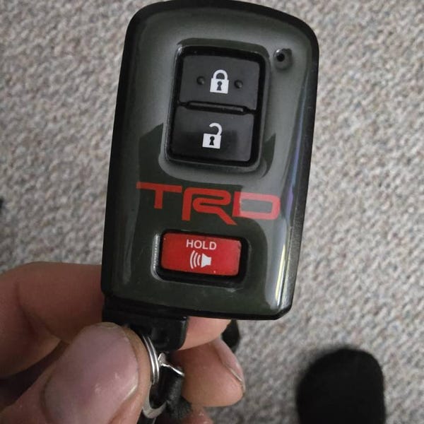 TACOMA (2016- 2023) 3rd Gen Key Fob TRD , PRO Domed Raised Decals (1 ...