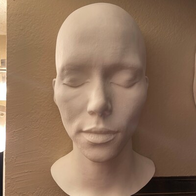 JOHNNY DEPP Made to Order Actor Plastic White Resin Life Mask - Etsy