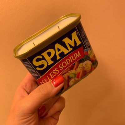 Spamdle Soy Candles Handmade Eco Friendly Upcycled Recycled - Etsy