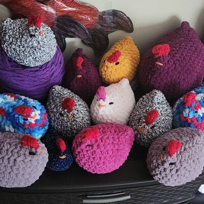 Mabel Chicken BUNDLE CROCHET PATTERN - Etsy