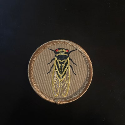Cicada Patch C96 2 Inch Diameter Embroidered Patch - Etsy