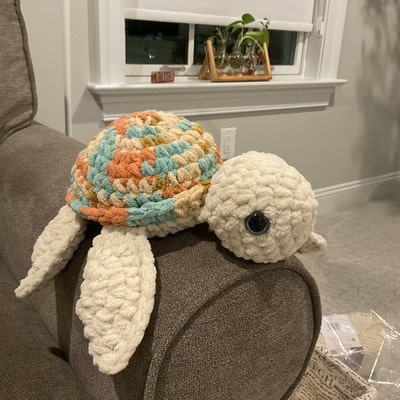 Fred the Sea Turtle Crochet Pattern PDF Download Includes Follow Along ...