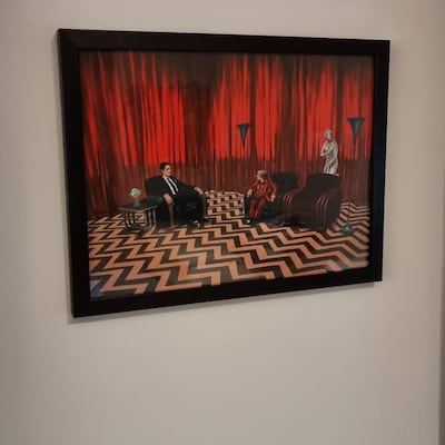 Red Rocket Art Print Sunset Post-apocalyptic Game - Etsy