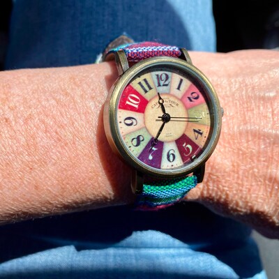 Watches for Women With Quirky Multicolour Digits Pattern/boho and ...