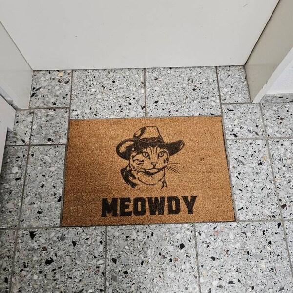 Welcome to the Salty Spitoon Spongebob Doormat, Coir Doormat, Home ...