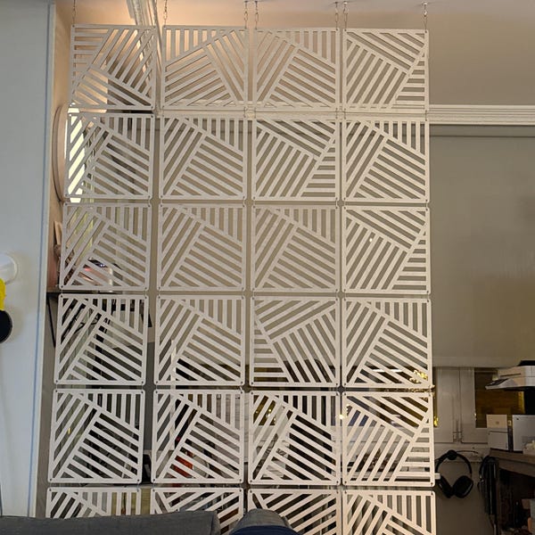 Suspended Room Divider, Room Divider Panels, Hanging Dividing Wall ...