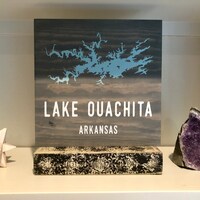 Custom Lake Sign With Lake Name and State Hand Painted, Wood Sign ...