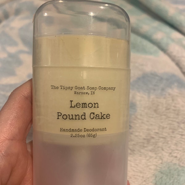 Lemon Pound Cake Handmade Deodorant - Etsy