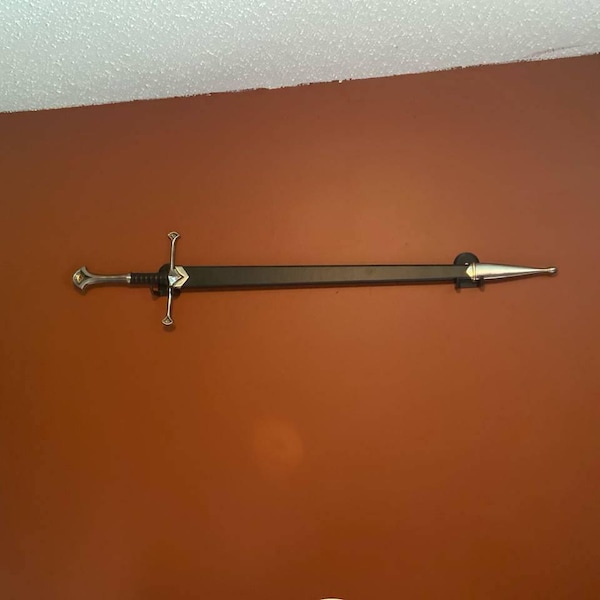 Vertical Sword Wall Mount - Etsy