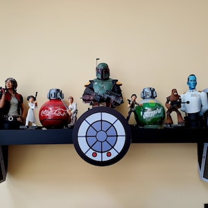 Tie Fighter Inspired Wall Shelf, Display Shelf, Star Wars Fan Gift ...