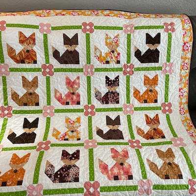 Francesca Fox Quilt Pattern by Joanna Figueroa of Fig Tree Quilts ...
