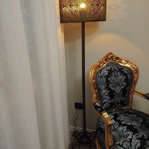 Turkish Mosaic Floor Lamp 9 Globe Standing Lights - Etsy