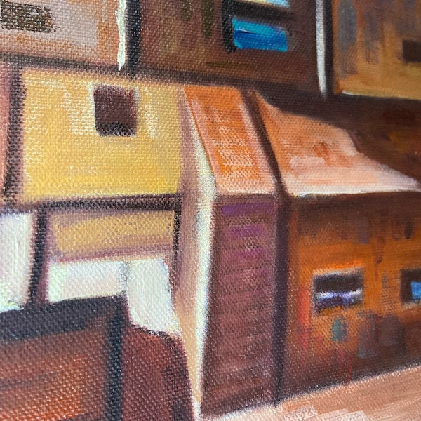 Basant (street View) --pakistani/indian Art - Etsy