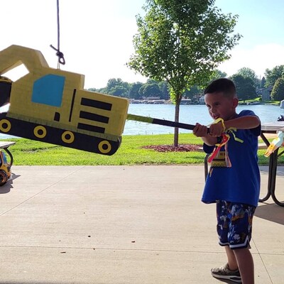 Excavator Pinata - Etsy