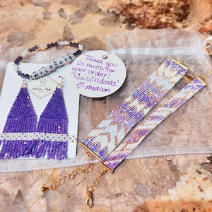 RALISSA Beaded Loom Bracelet With Adjustable Closure - Etsy