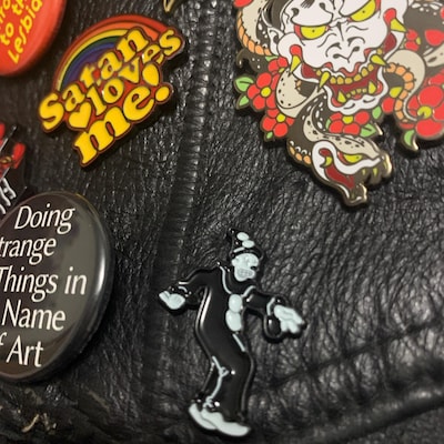Dark Humor Enamel Pins Gothic Pins Funny Hard Enamel Pins Dark Grunge ...