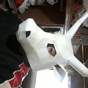 Gas Mask DIY Paper Mask, Printable Template, Papercraft, 3D Mask ...