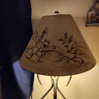 Royal Designs Inc. Eggshell Empire Pleated Chandelier Lamp - Etsy