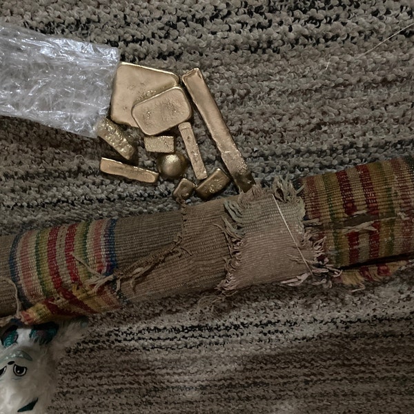 30 GRAMS Gold Recovery Gold Bar Melted Drop Scrap Plated Pins CPU ...