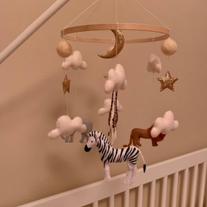 Neutral Baby Mobile Starry Night Baby Mobile Baby Crib - Etsy