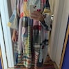Handmade Black and White Half and Half Split Bandana Midi Dress - Etsy