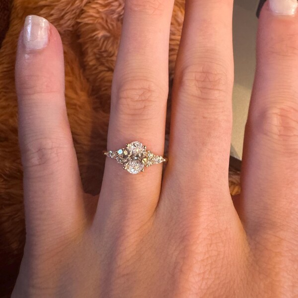 Vintage Half Eternity Curved Wedding Band - Delicate Baguette Diamond ...